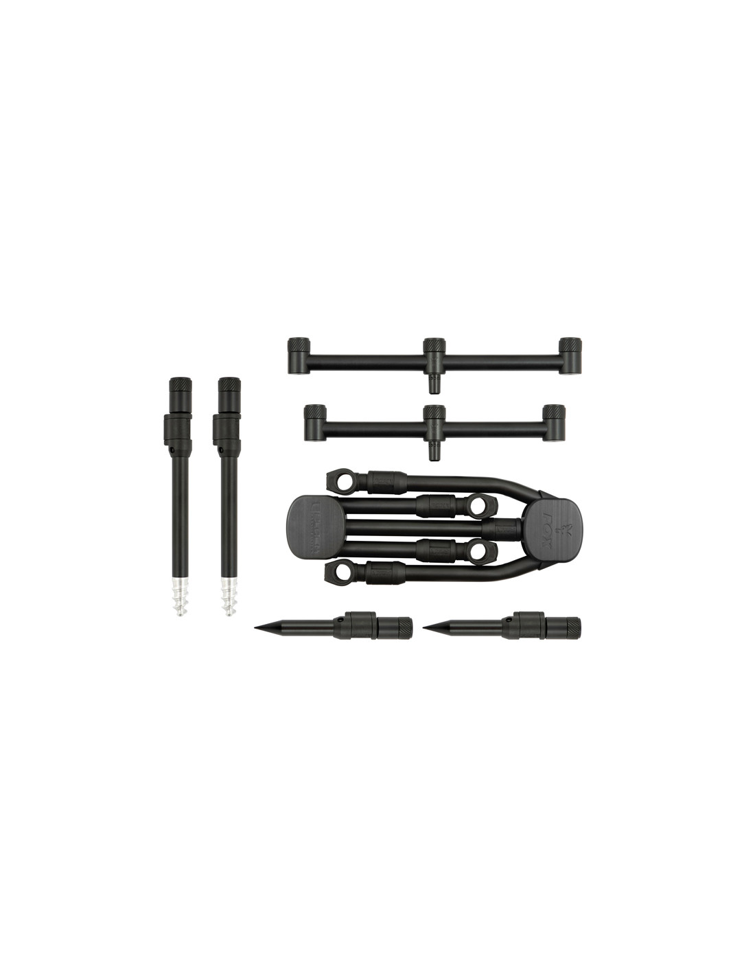 Rod pod Fox Black Label QR 3 Rod Complete, 3 posturi