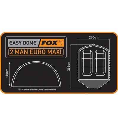 Cort Fox Easy Dome Euro Maxi 2 Man